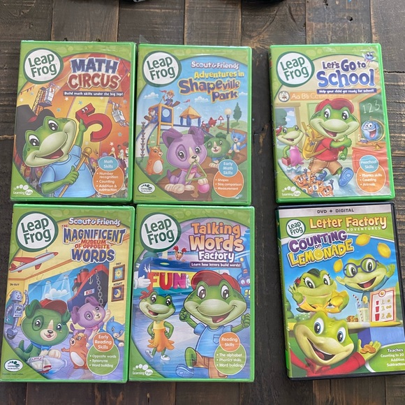 leapfrog | Media | Bundle Of Leapfrog Learning Dvd Scout And Friends ...